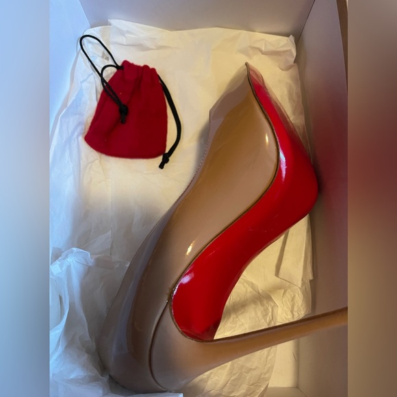 Christian Louboutin | Shoes | Christian Louboutins Pigalle Follies Nude ...
